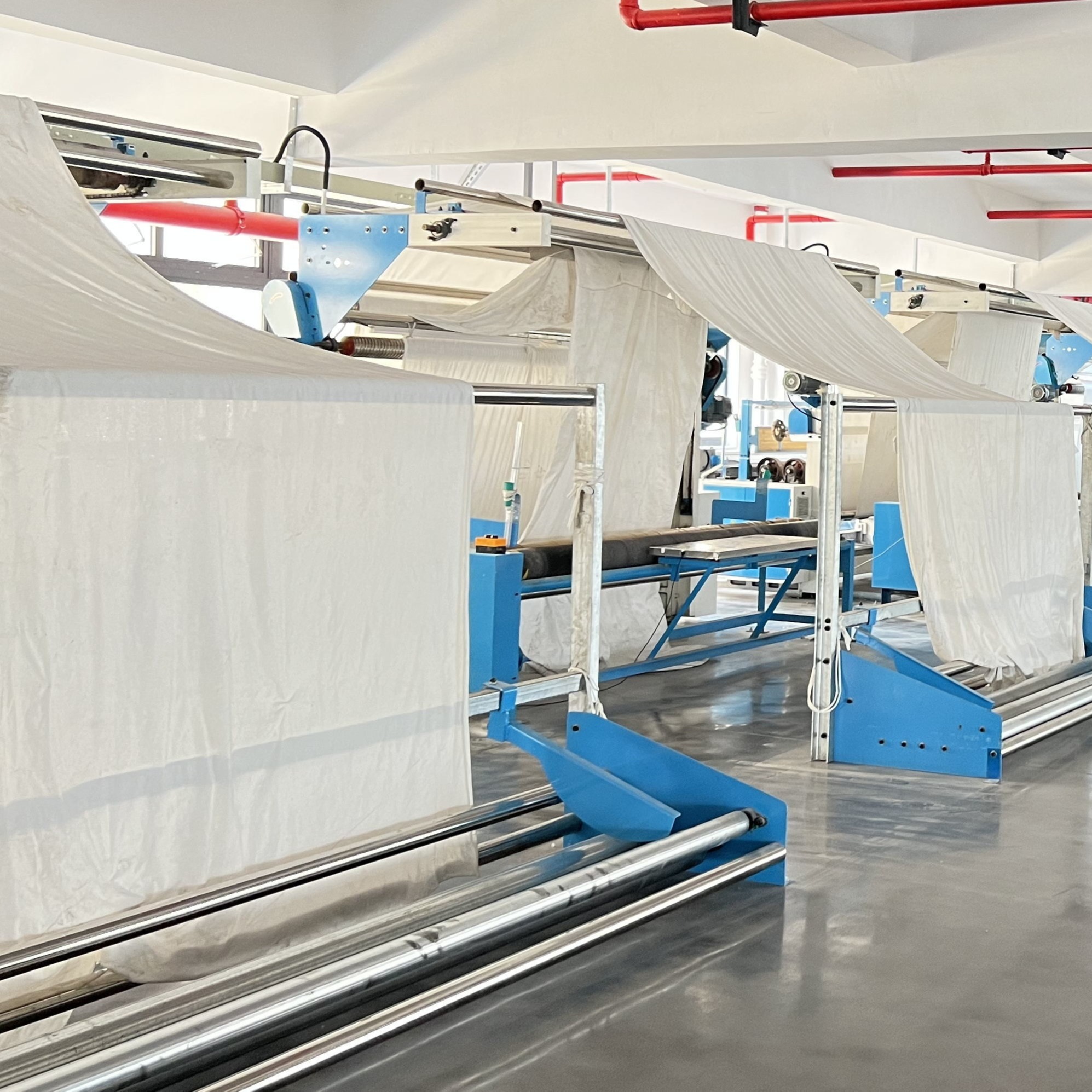 Fully Auto Brushing Machine Fabric Multi Brushing Rollers 25kw